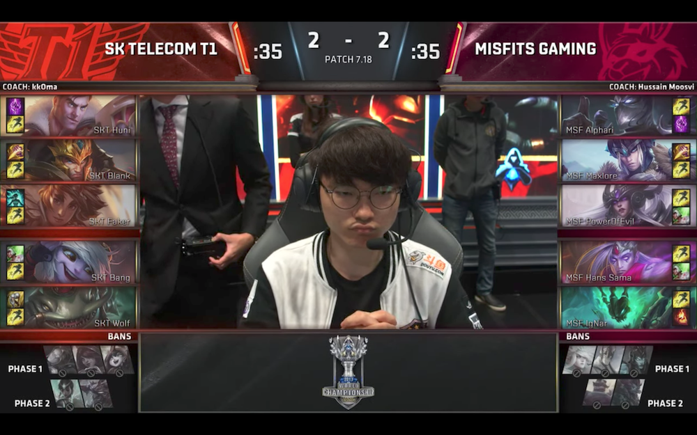 WC 2017｜衛冕冠軍SKT力扛壓力，MSF惜敗止步八強 | 4Gamers